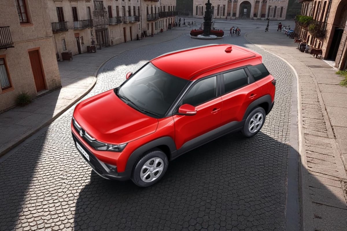 Maruti Suzuki Brezza Sizzling Red – Check Sizzling Red Price & Images ...